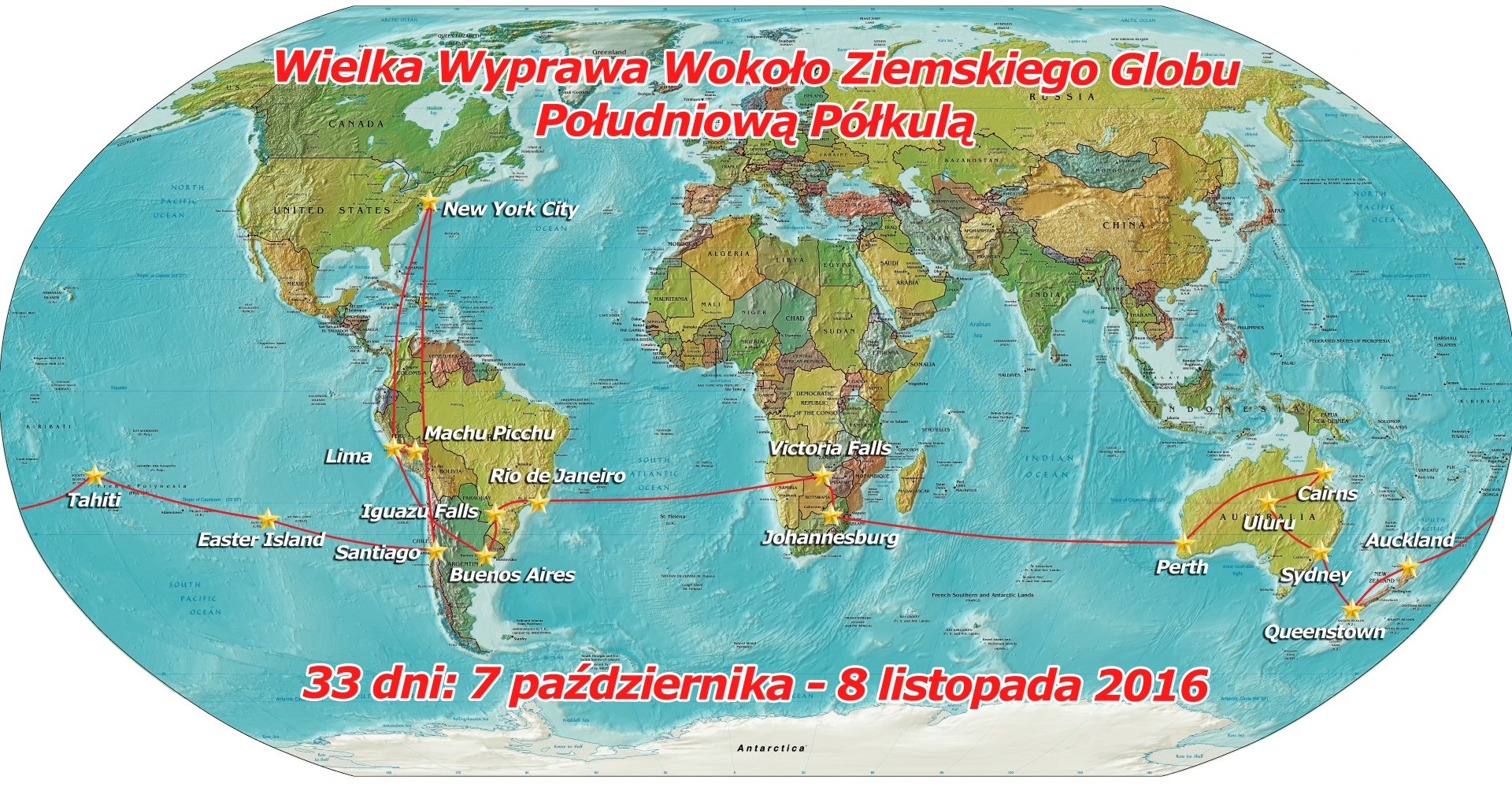 Tylko z Classic Travel Wokoło Ziemskiego Globu w 33 dni - Nowości ...